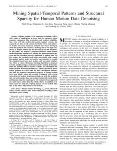Bournemouth University Research Online [BURO] - Mining Spatial-Temporal Patterns and Structural ...